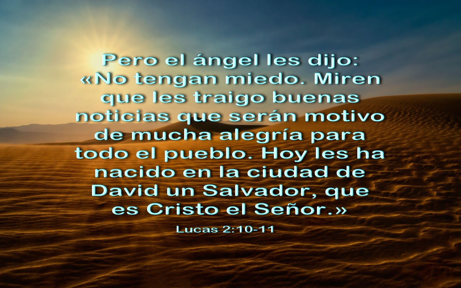 Biblia, paisajes y maravillas: Lucas 2:10-11