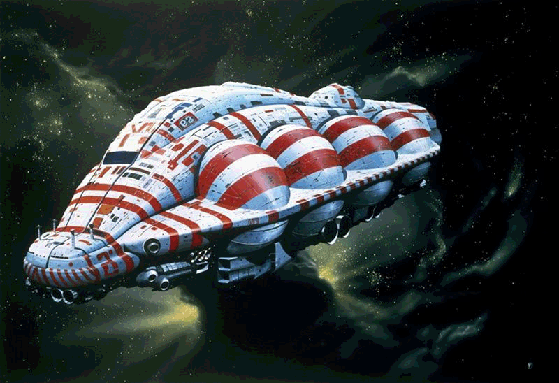 Christoph Roos: Chris Foss - Spaceships