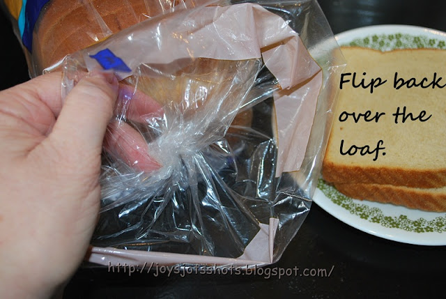 Joy's Jots, Shots & Whatnots: Quick Trick Bread Closure & Faster to Open
