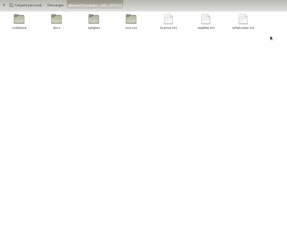 Informatica Al Dia Tutorial Sobre DhtmlxScheduler Un Calendario Hecho Informatica Al Dia Tutorial Sobre DhtmlxScheduler Un Calendario Hecho