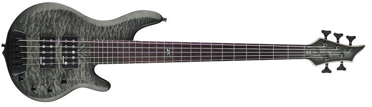 JL Guitar Collection: Traben Chaos Core 5 String Bass Guitar - TRACC5BKW