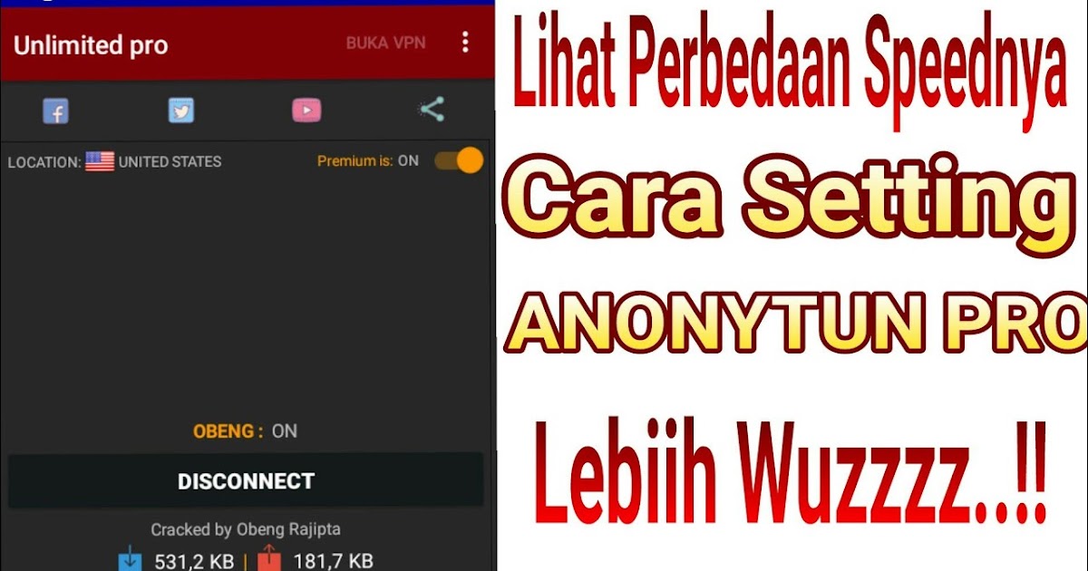 Cara Setting Unlimited Pro Mudah Agar Bisa Menggunakan Kuota Videomax