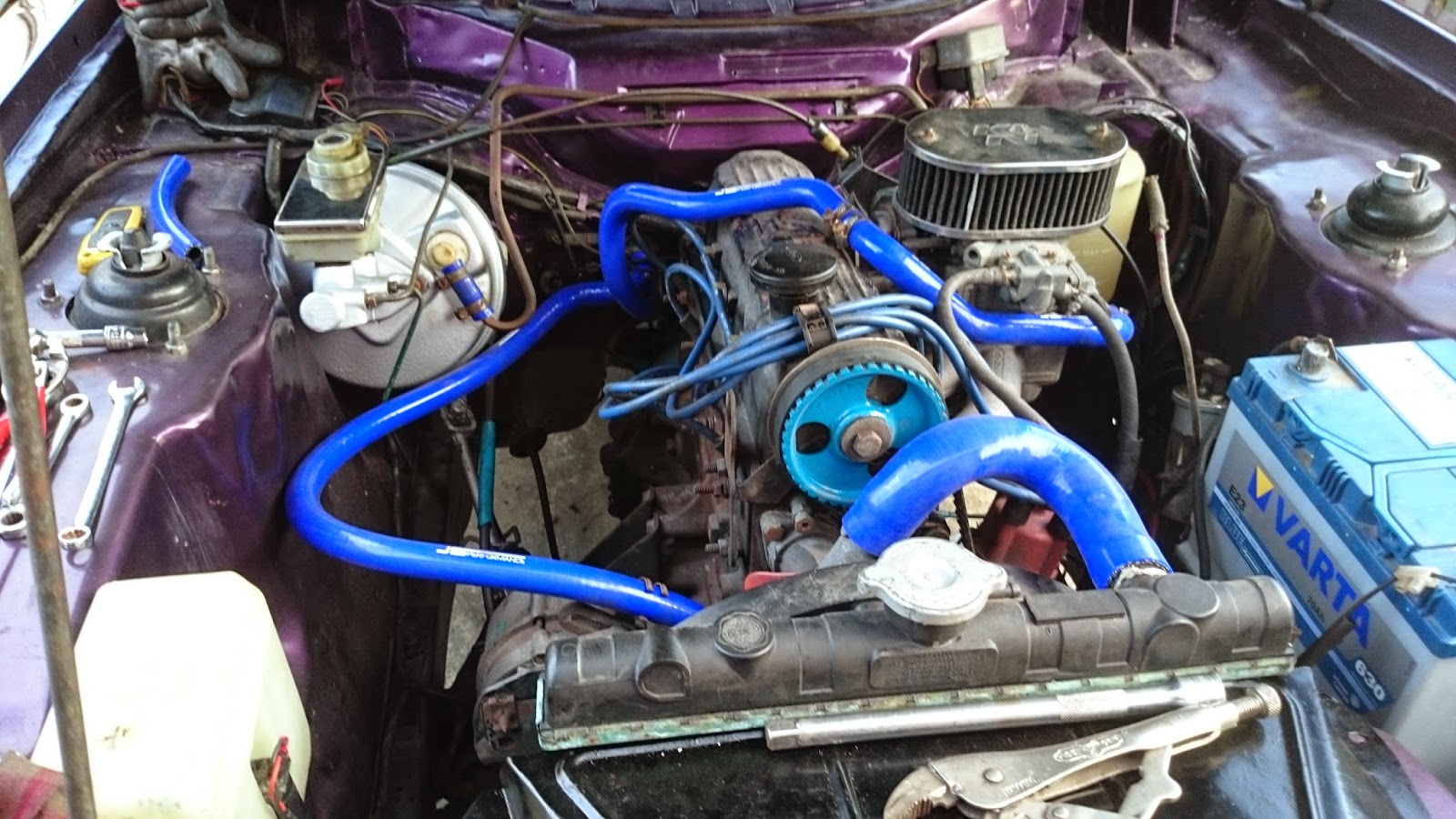 Ford Capri mk3 2.0 Restoration: June 2014