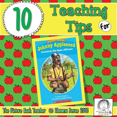 Johnny Appleseed by Alyse Sweeney - Teaching Ideas | The Picture Book ...