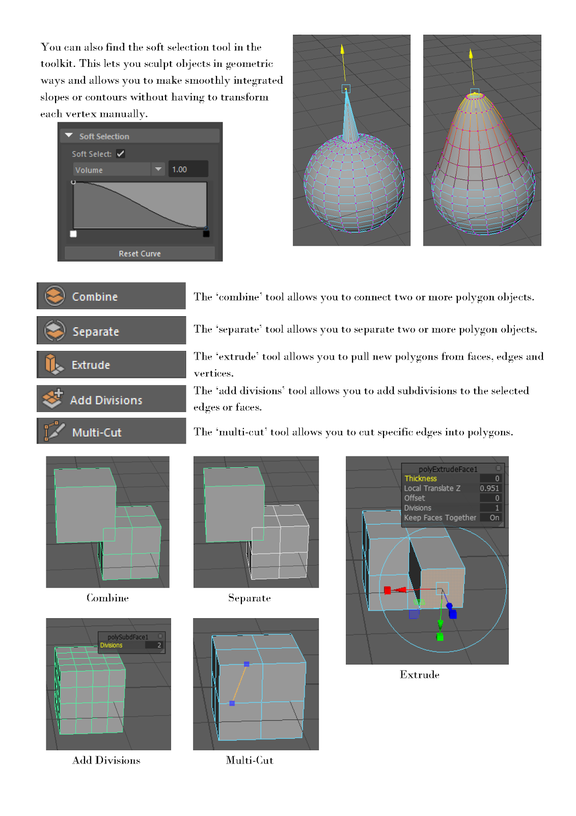 3D Animation: Modelling Toolkit