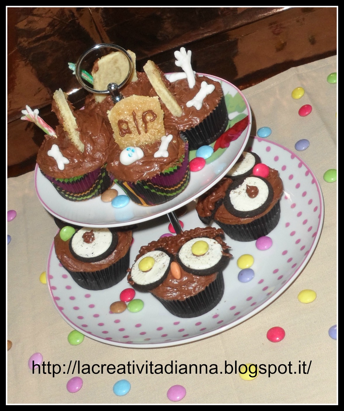 La Creatività di Anna!!!: MUFFIN zombie per Halloween ispirati a ...