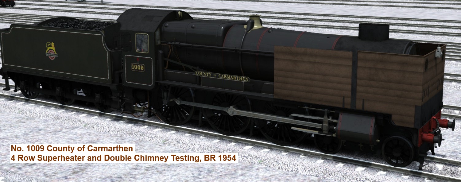 Victory Works: GWR County (1000 Class): In game!