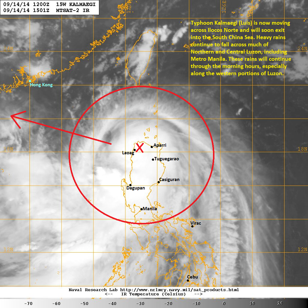 SA GITNA NG BAGYO: Typhoon Kalmaegi (Bagyong Luis) Update #7 (LANDFALL)