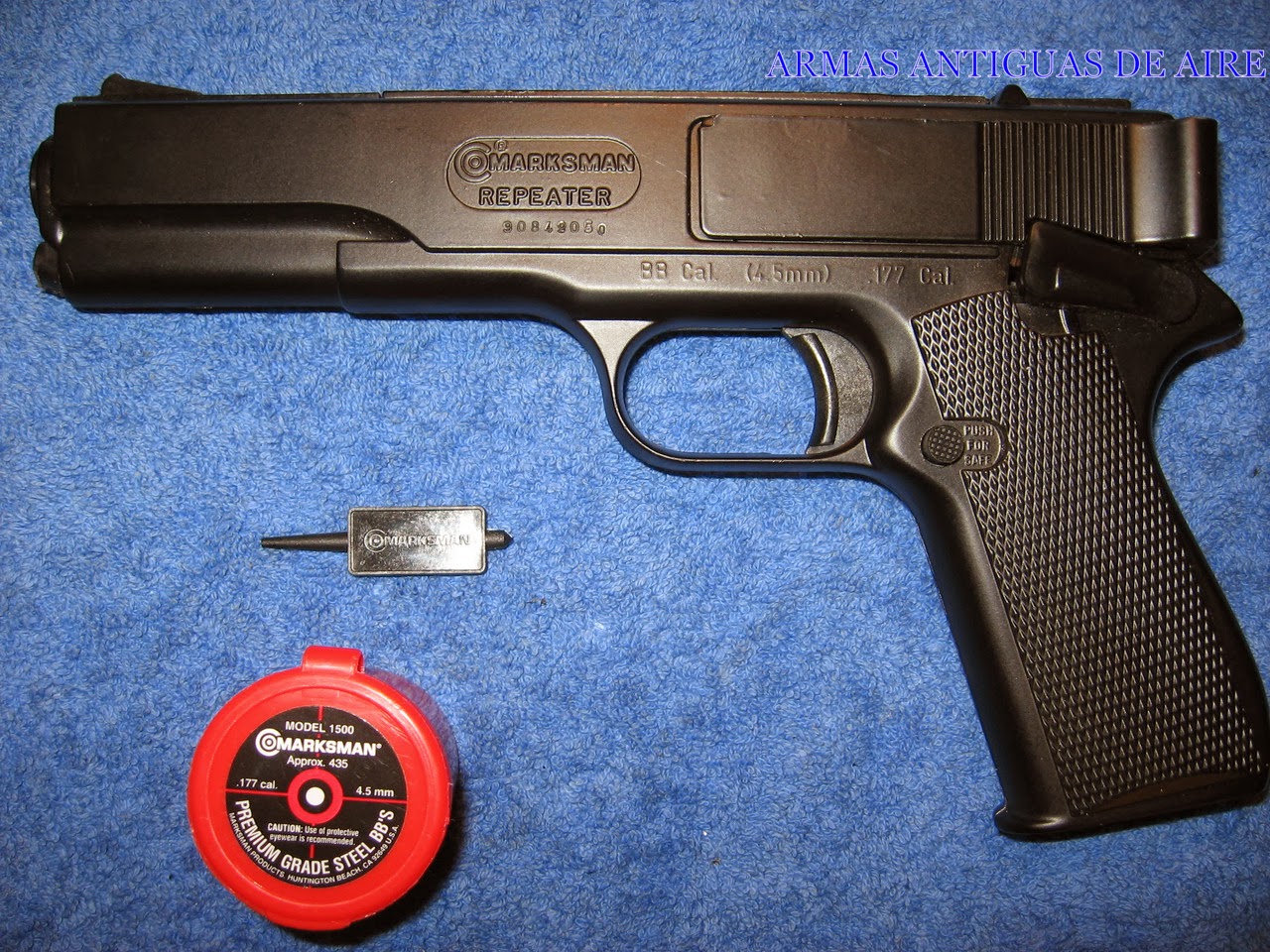 ARMAS ANTIGUAS DE AIRE: PISTOLA MARKSMAN 1010