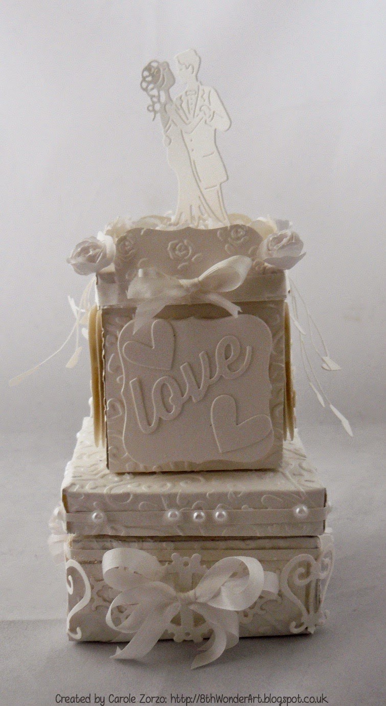 Carole's Crafty Creations: Wedding Musical Box - Sunday 14th June