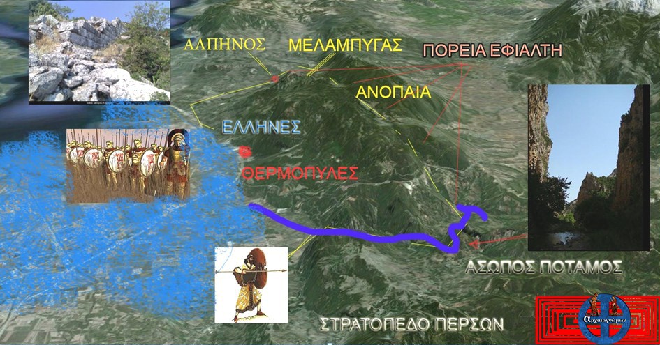 ΤΑ ΓΕΓΟΝΟΤΑ ΤΗΣ ΜΑΧΗΣ ΤΩΝ ΘΕΡΜΟΠΥΛΩΝ 480 π.Χ.