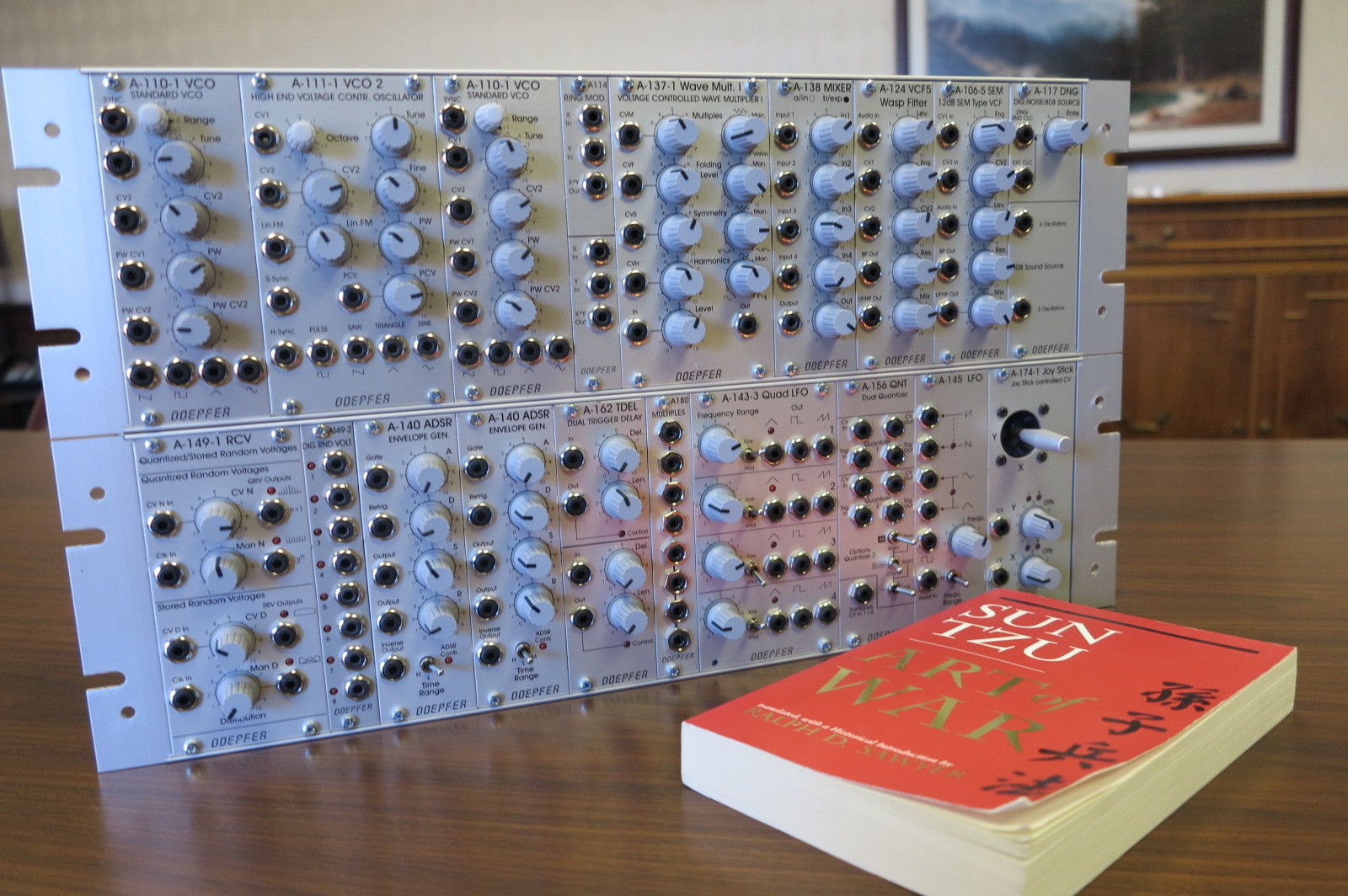 MATRIXSYNTH: Doepfer Custom Modular Synth Euro System #001 (WITH BUCHLA RANDOM!)