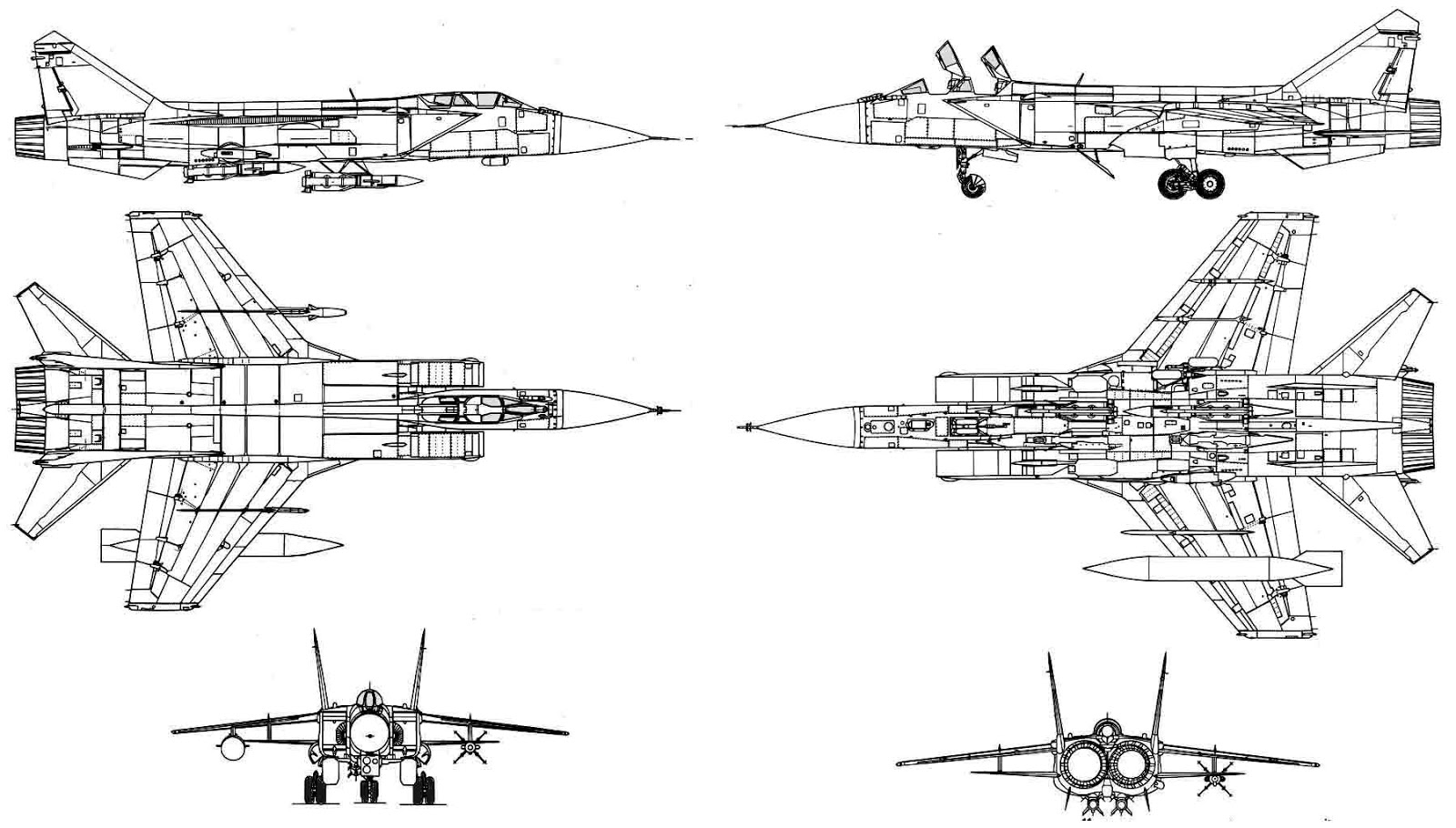 nhungdoicanh: Mikoyan-Gurevich MiG-31BM Foxhound