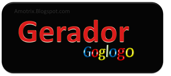 Gerador - Goglogo coloque o seu nome no lugar do Google
