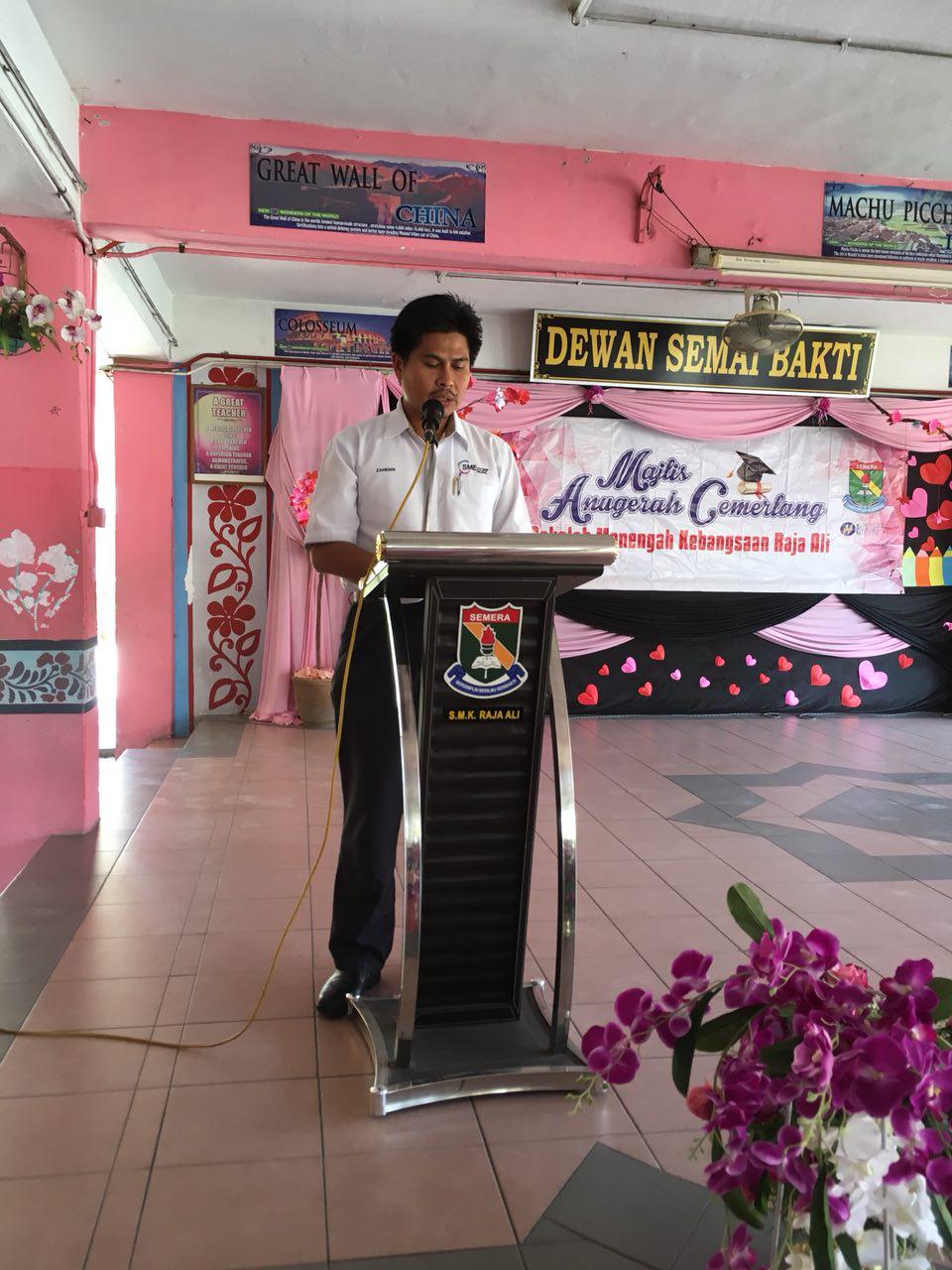 SMK Raja Ali: Majlis Anugerah Cemerlang