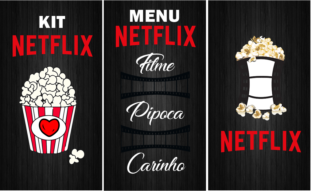 Criativos Namorados: KIT NETFLIX
