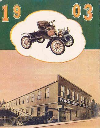 Ford A Team Canarias: El primer Ford A en 1903.