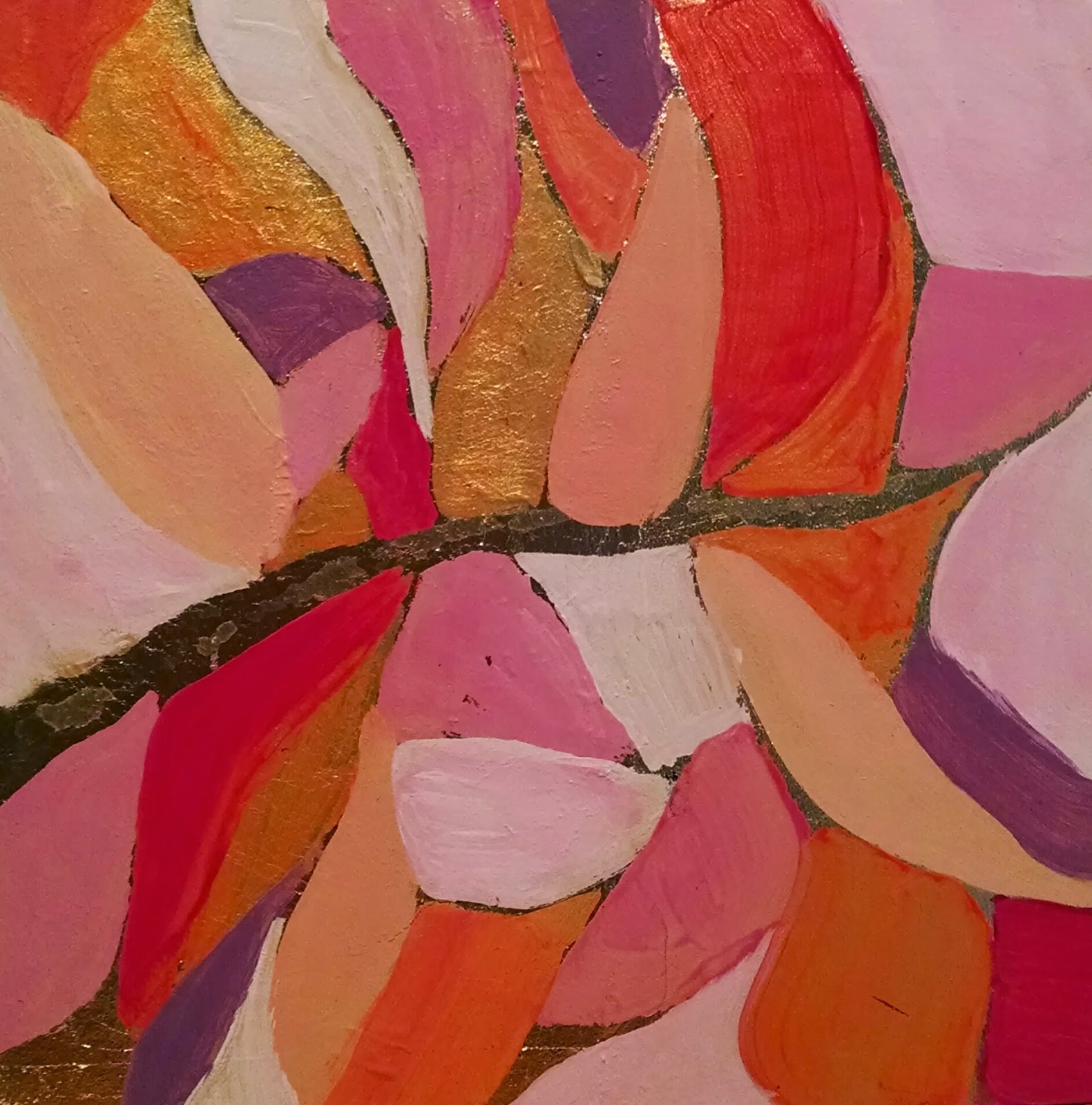 Kathy Fleming Painting A Day: Apple Branch