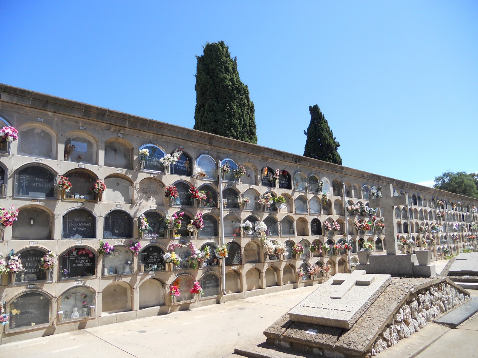 MIS PASEOS FUNERARIOS: CEMENTIRI DE POBLENOU, BARCELONA