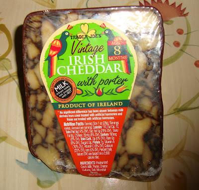 Anja Eats Cheese: Cahill's Vintage Irish Cheddar with Porter