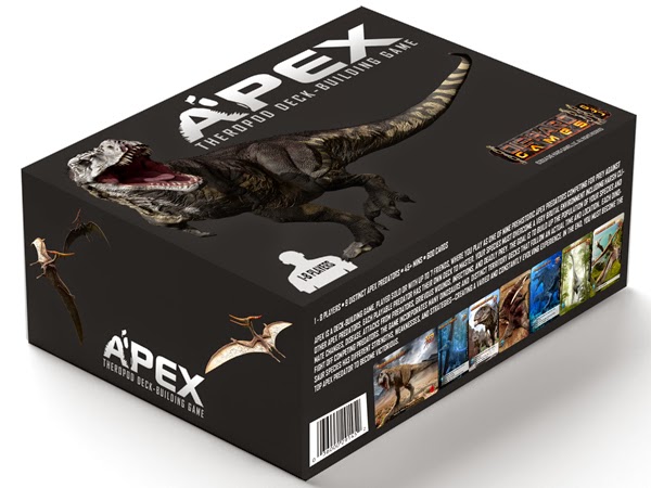 Prehistoric Pulp: Apex Theropod Deck-Building Game by Die-Hard Games (2015)