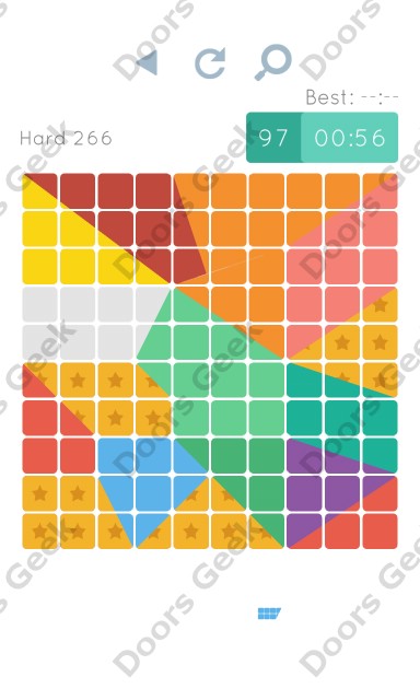 Blocks & Shapes [Hard] Level 266 Solution ~ Doors Geek