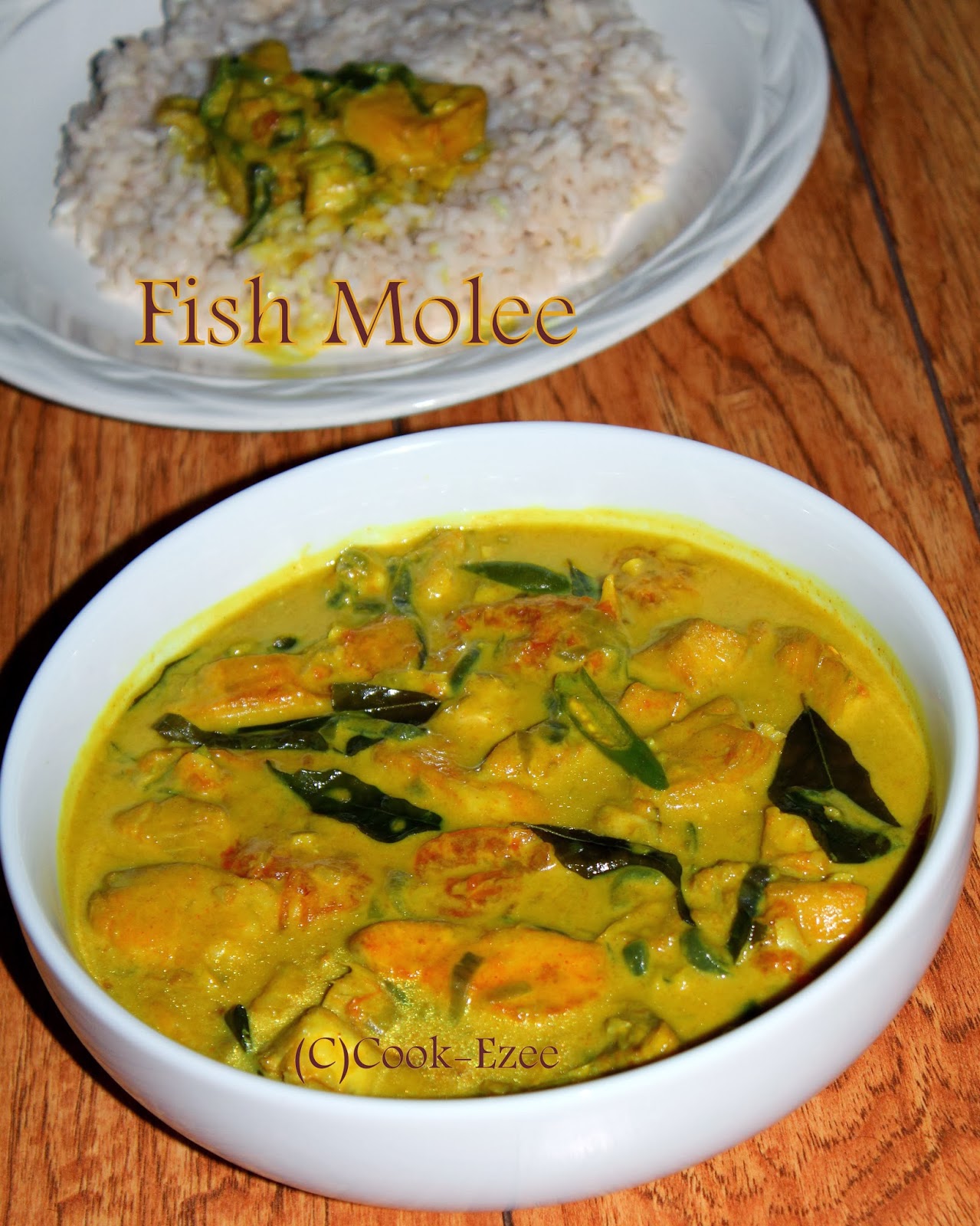 COOK-EZEE: Kerala Fish Molee / Kerala Meen Molee (Meen Moilee)