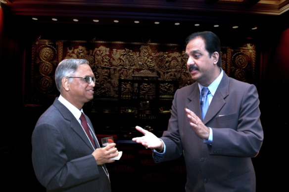 Mr. Narayana Murthy personally invites Deepak RAO to present his ‘Extra ...