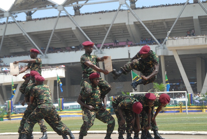 MAKOMANDOO JWTZ WAACHA GUMZO MIAKA 55 YA UHURU