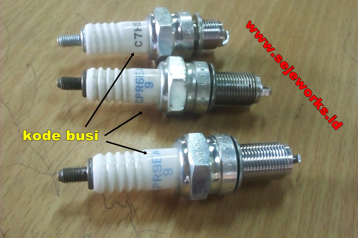 Kumplit Kode Busi Motor Honda Dari Standar Sampai Racing