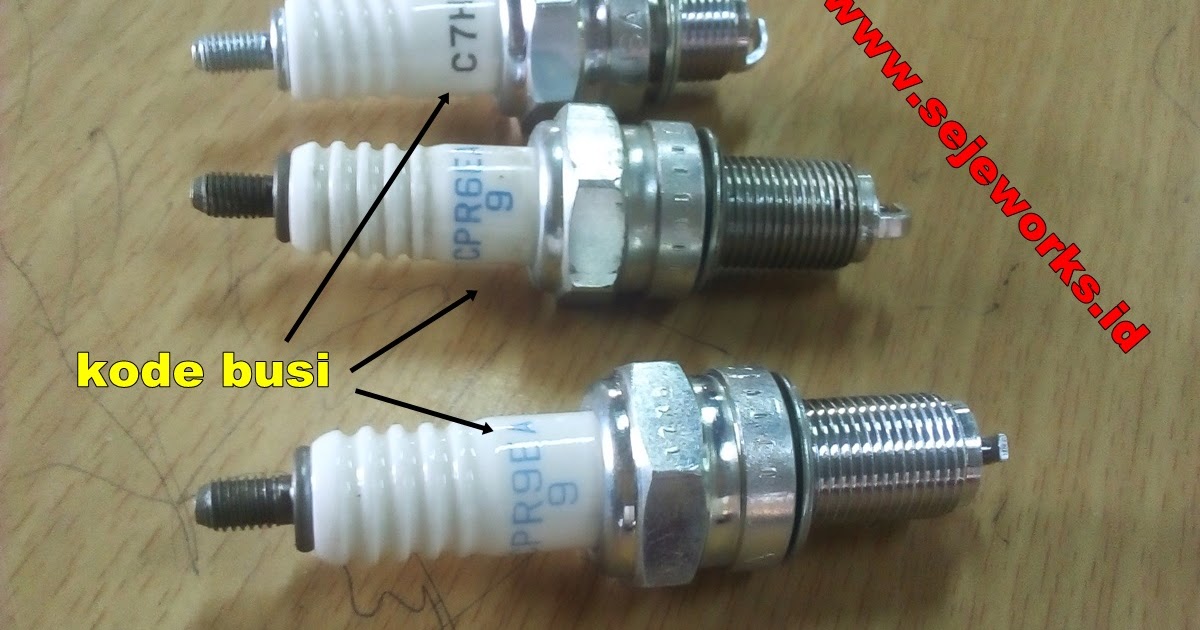 Kumplit Kode Busi Motor Honda Dari Standar Sampai Racing