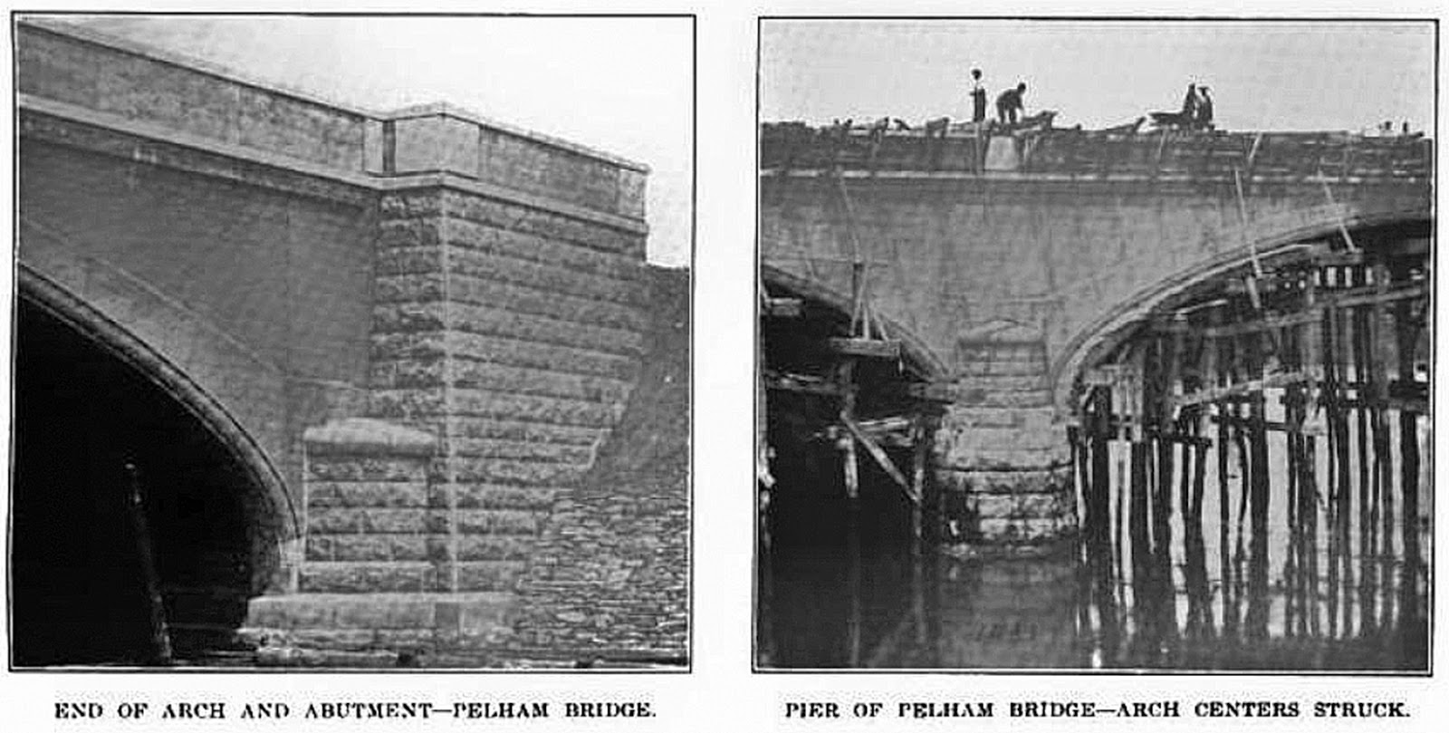 Historic Pelham: Construction of the Concrete Arch Pelham Bridge