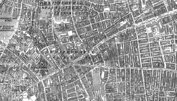 1888: A Jack the Ripper Blog: The Whitechapel Map