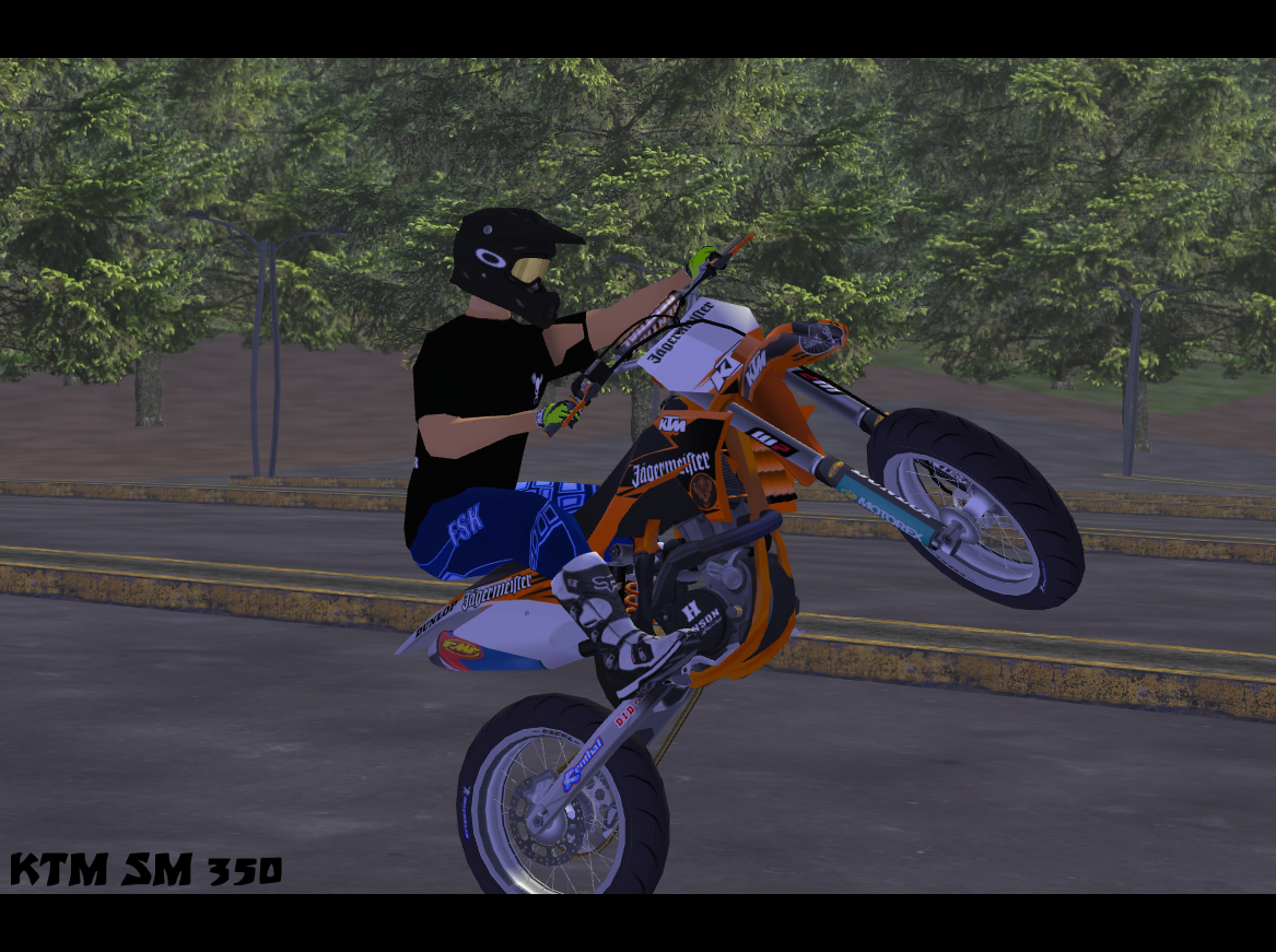 MX-Simulator mo'Tards Team: KTM SM 350 @ Hillside Parking