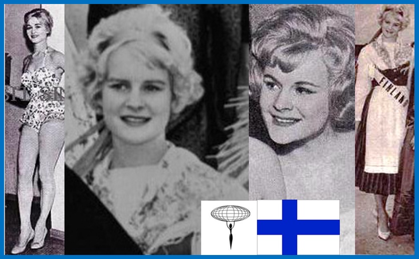 MONARCAS INTERNACIONALES: MISS INTERNACIONAL 1960 / Candidatas de Europa