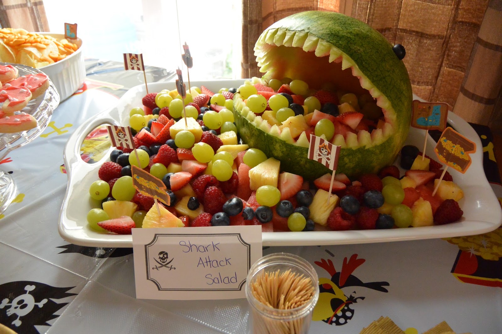 99 Days of Laughter: Shark Attack Fruit Salad