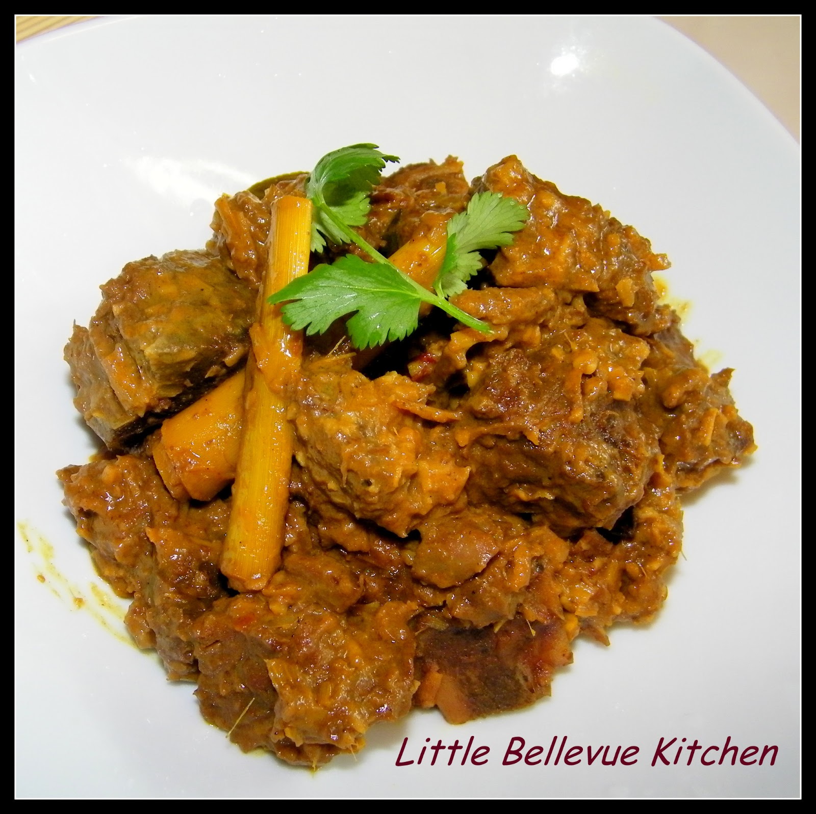 Little Bellevue Kitchen: Mutton Rendang