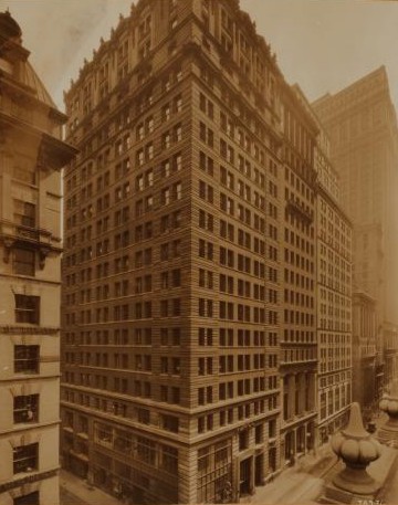 New York - History - Geschichte: Maiden Lane Building?