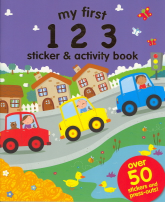 Book: My First 123 Sticker & Activity Book | NINOS SHOP