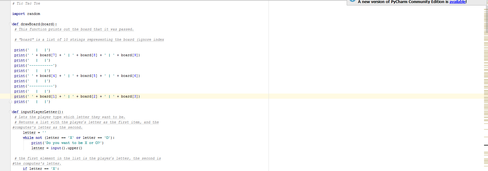 CODE IT TO RULE IT !!: TIC TAC TOE - A GIUDE TO PYTHON 3