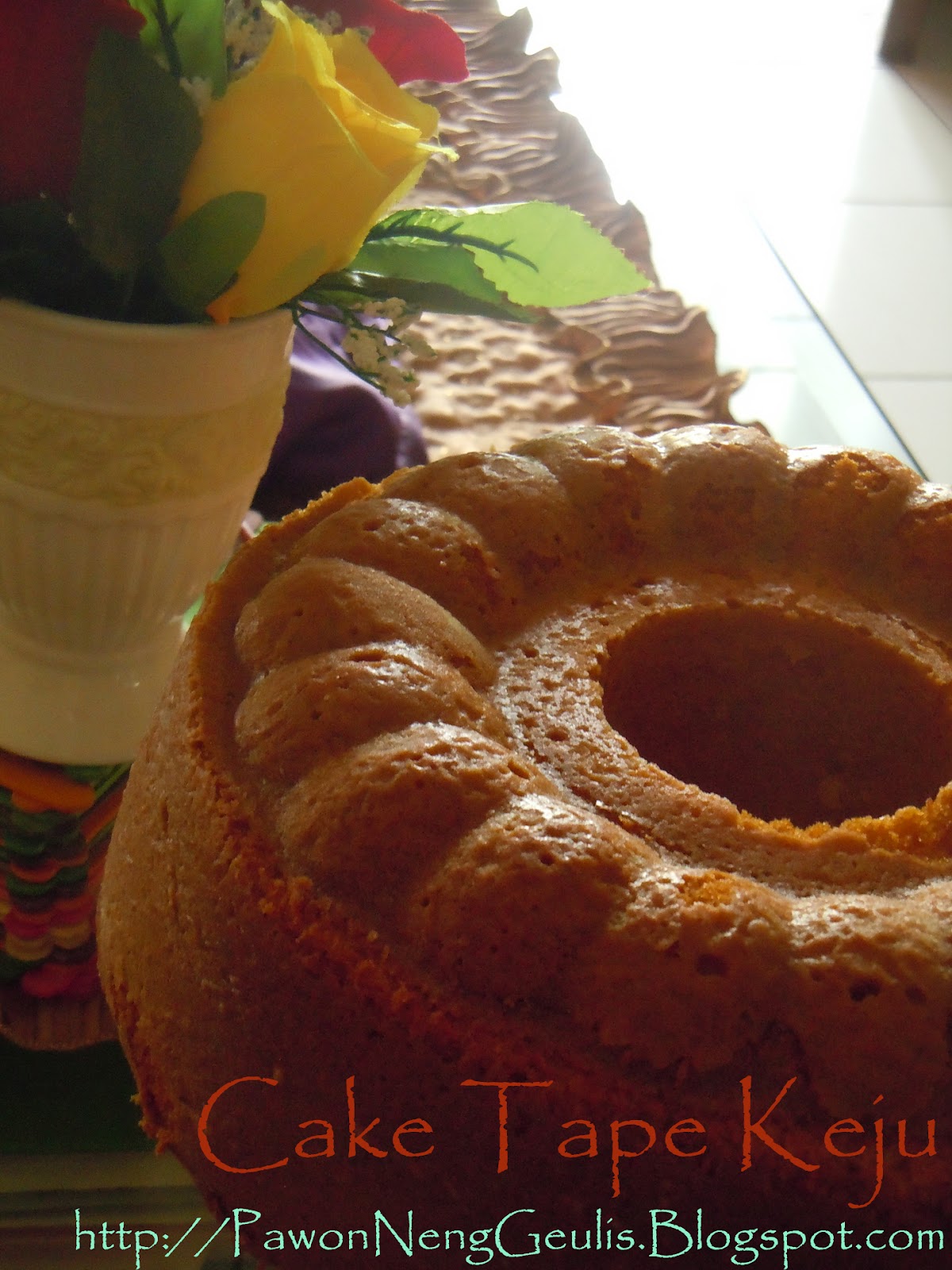 Resep Cake Tape Keju Lembut