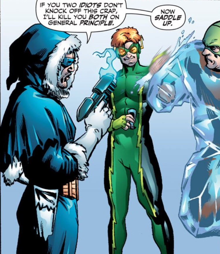 Bart Allen Vs Inertia