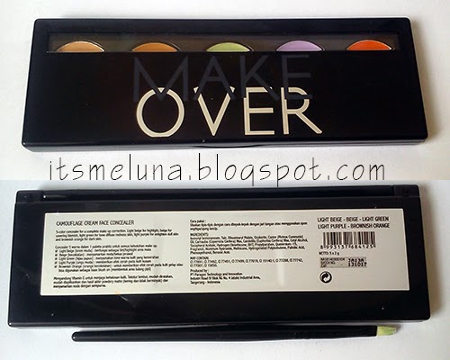 [REVIEW] Makeover Camouflage Cream Concealer - Casual blog by Luna