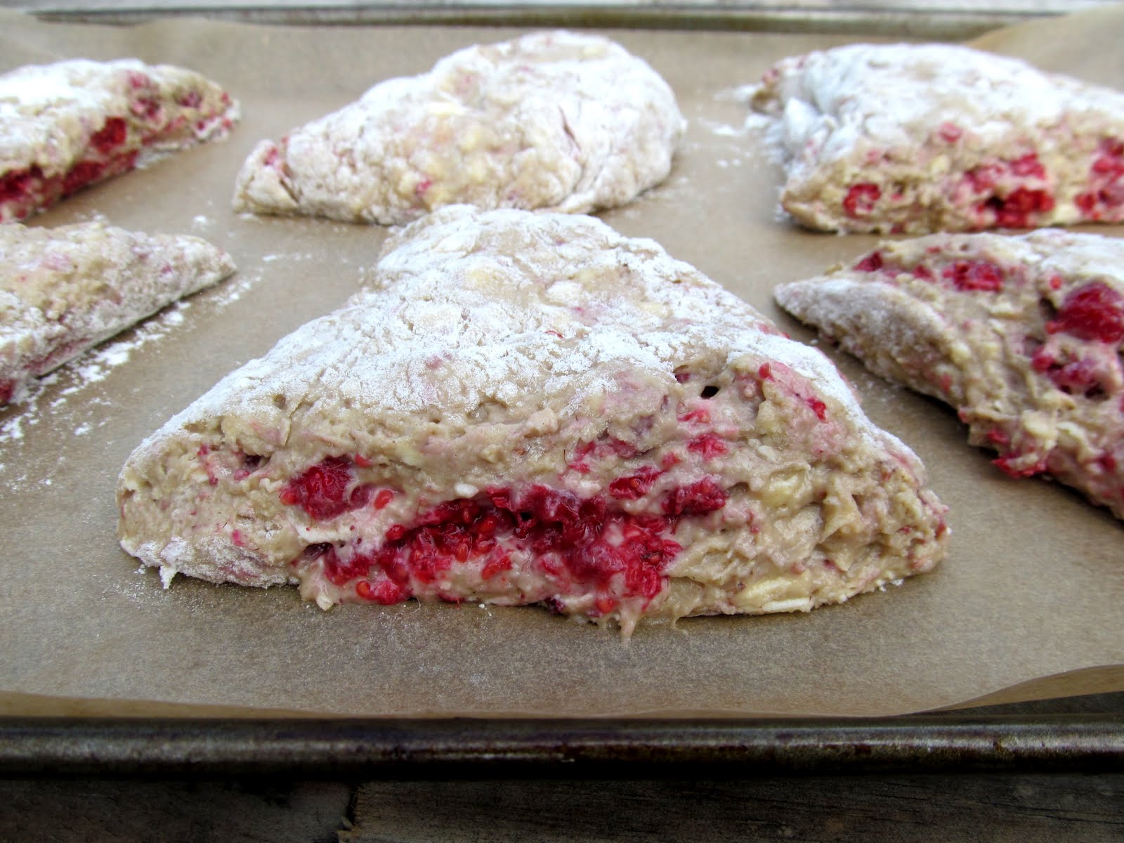 Rise and Shine: Perfect Rustic Raspberry Scones