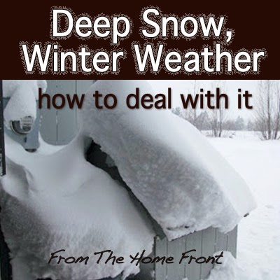 The Home Front: Deep Snow, Winter Weather - How to Deal with It