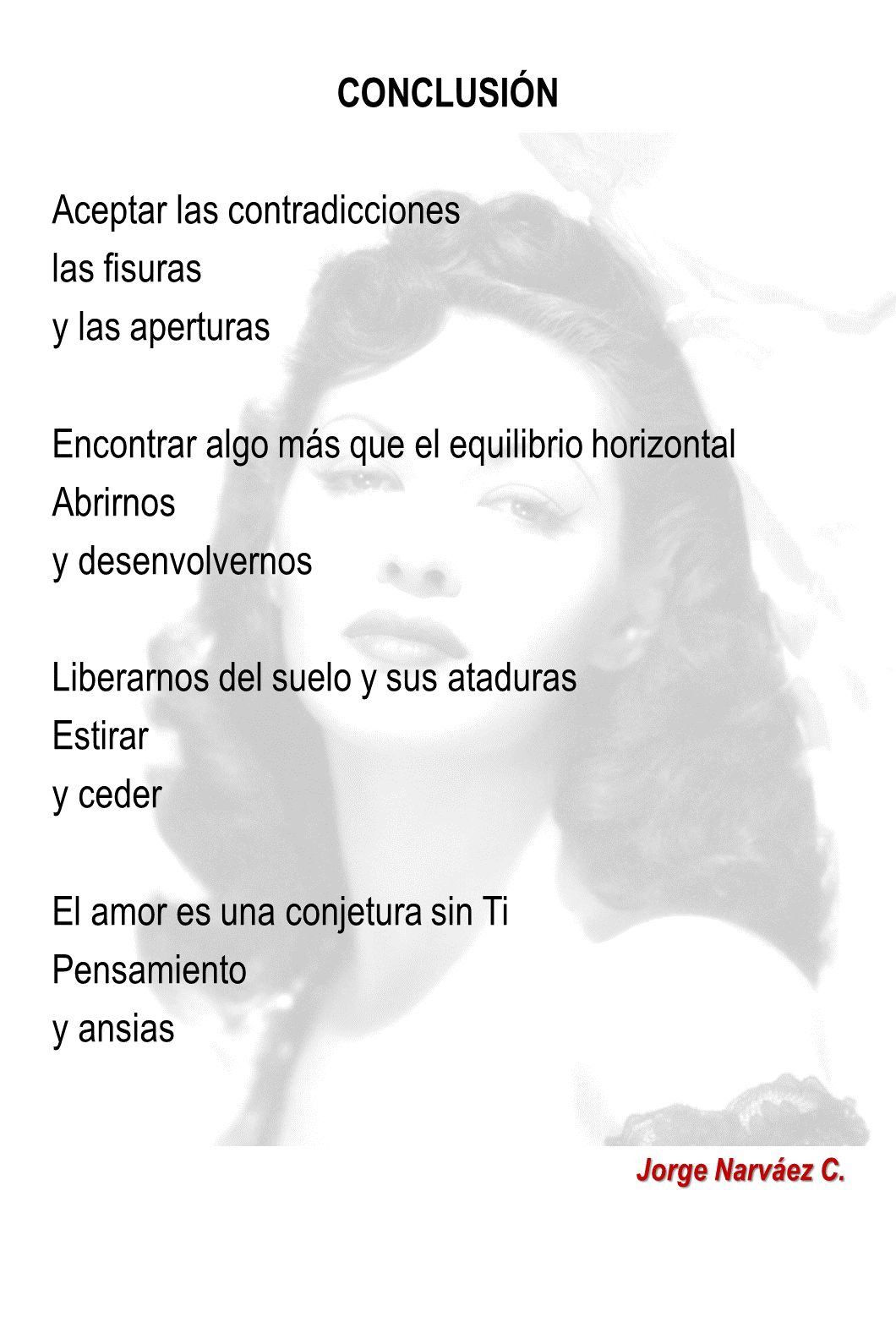 CUENTOS URBANOS Y OTROS POEMAS: CONCLUSIÓN