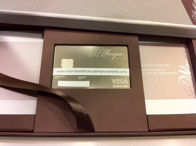 Relentless Financial Improvement: J.P. Morgan Chase Palladium Card Review