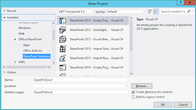 Ramanji_SharePoint: Export SharePoint List to Excel Ramanji_SharePoint: Export SharePoint List to Excel