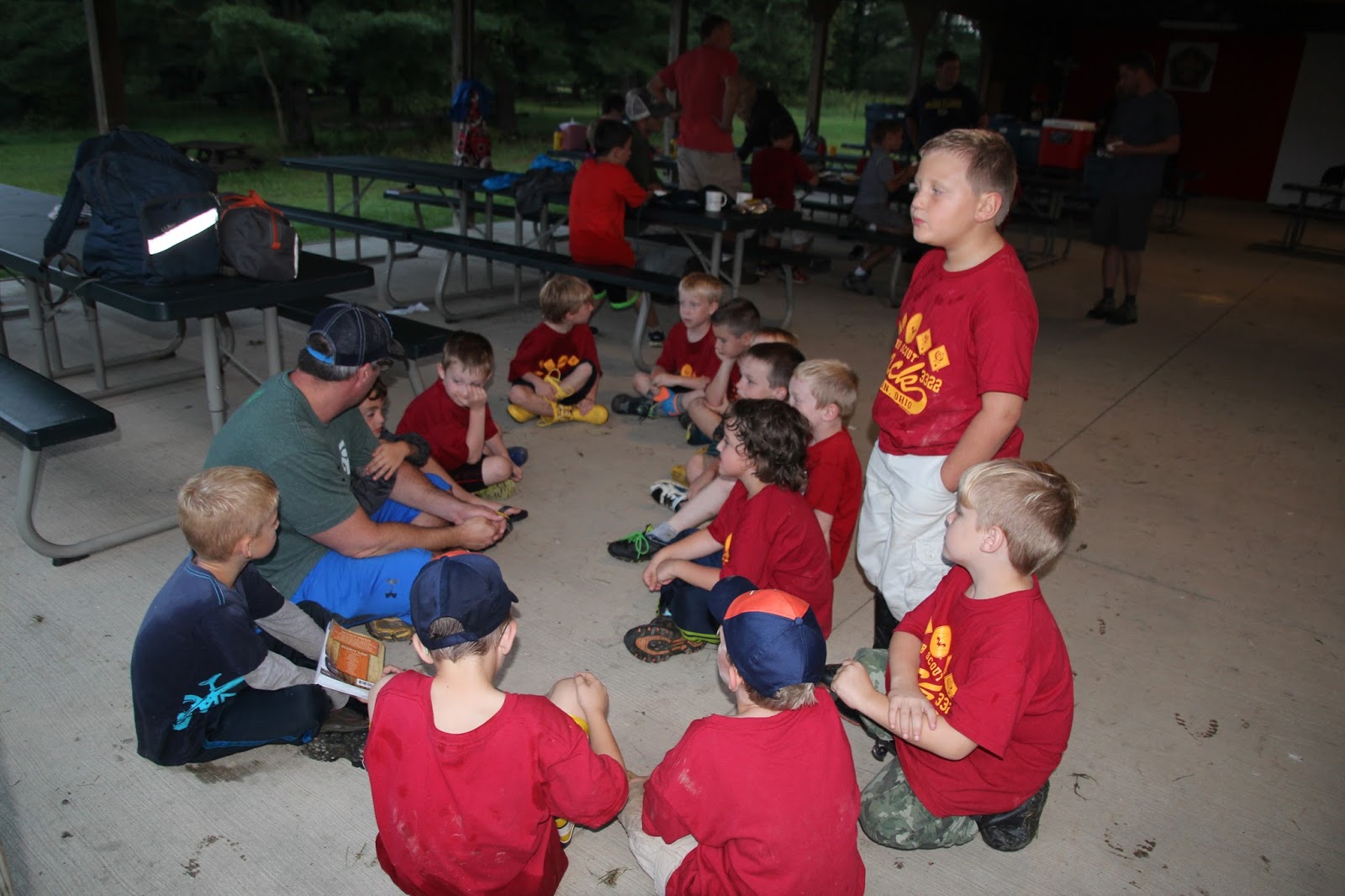 2016 September Campout at Camp Butler - Pack 3322