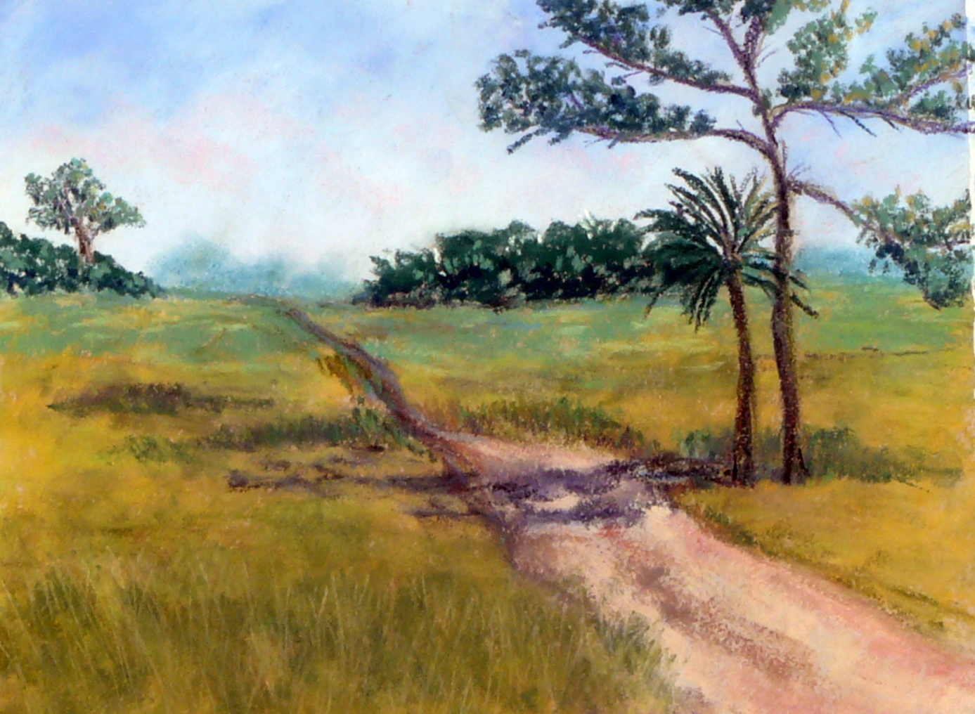 An Art Journey: Fort Mose plein air (one)